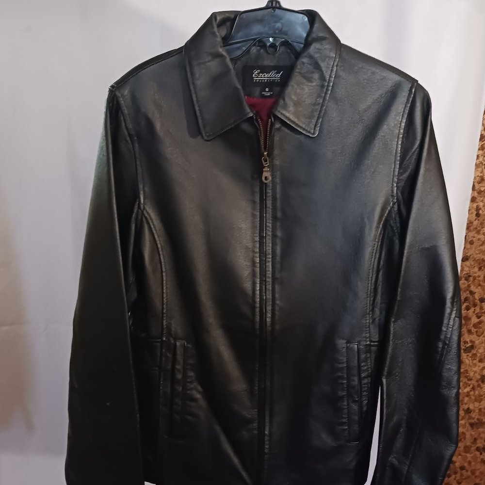 Excelled Collections Genuine Leather Jacket - Gem